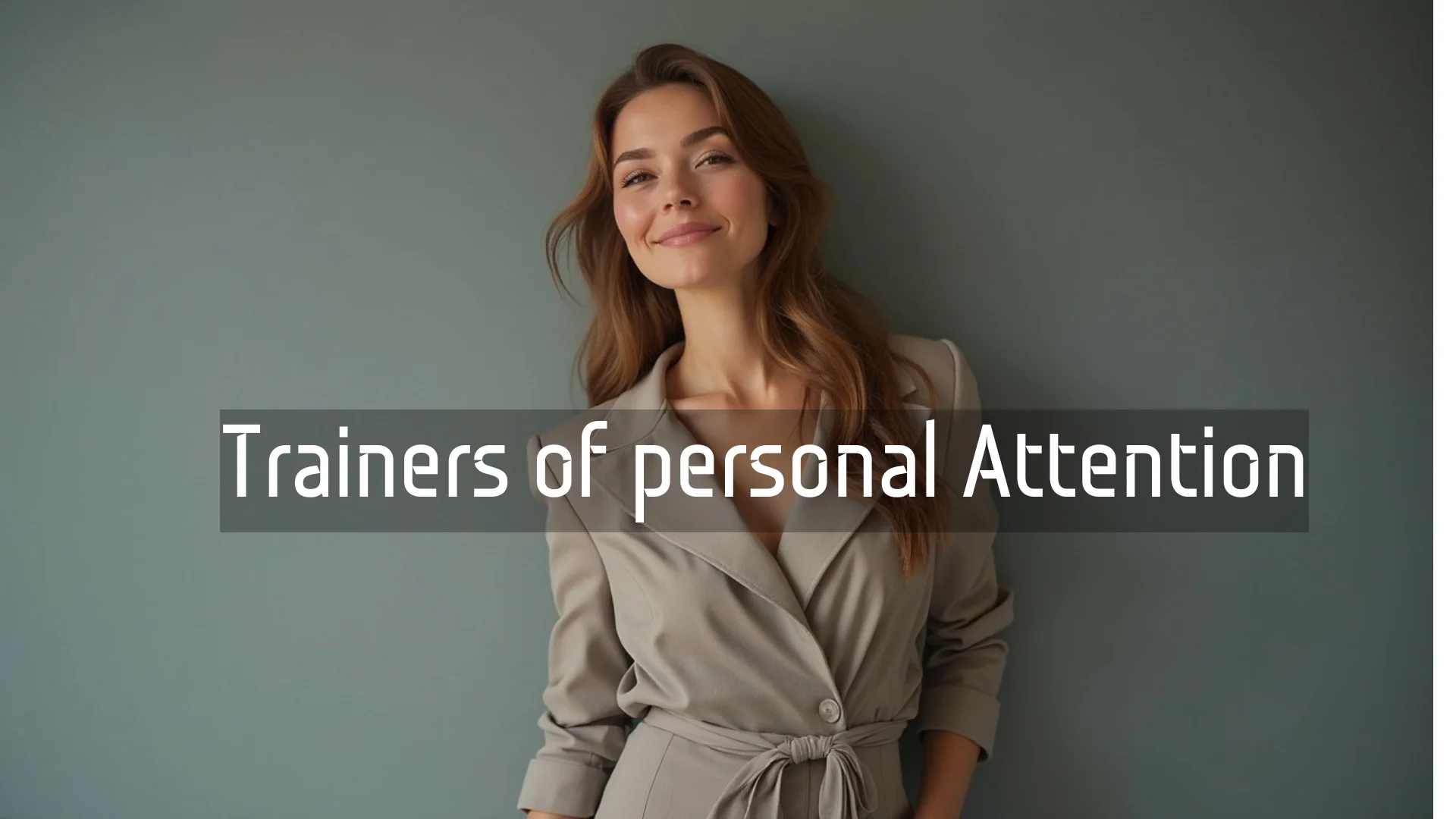 Trainers of personal Attention - MyAttention